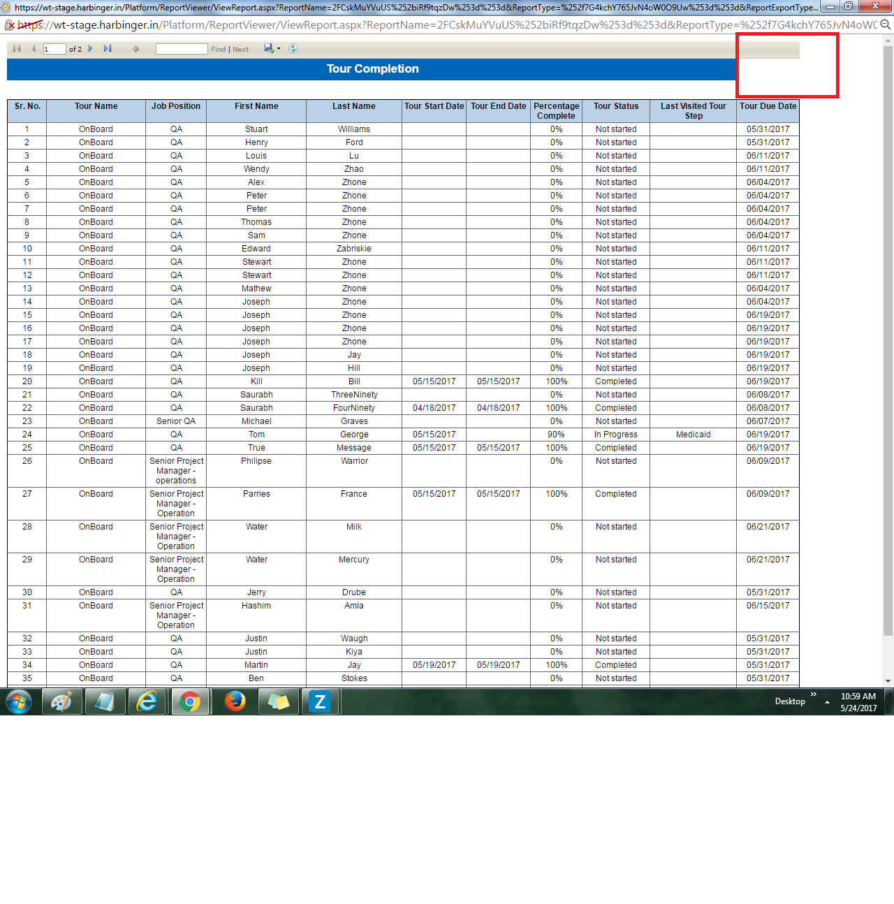 Nf 2018 Tour Completion Report Report Title Text Background Ui Disturbed Workterra Jira
